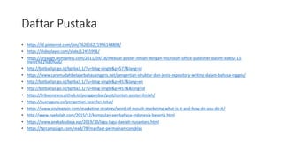 Proyek pertemuan 1 | PPT