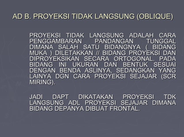 Proyeksi | PPT
