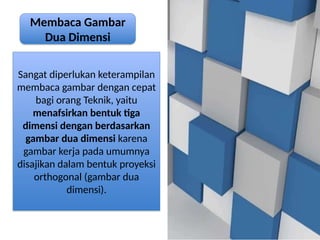 Proyeksi Aksonometri dan Proyeksi Ortogonal | PPTX