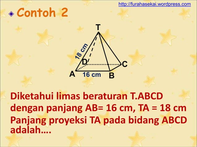 Geometri Dimensi Tiga ~ Proyeksi | PPT