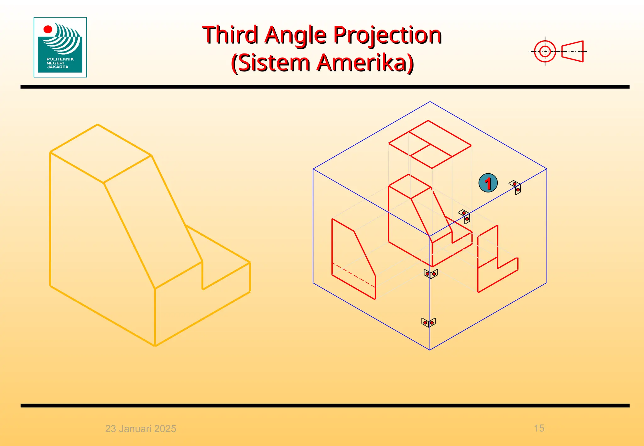 Proyeksi Orthogonal gambar dasar TKR.ppt