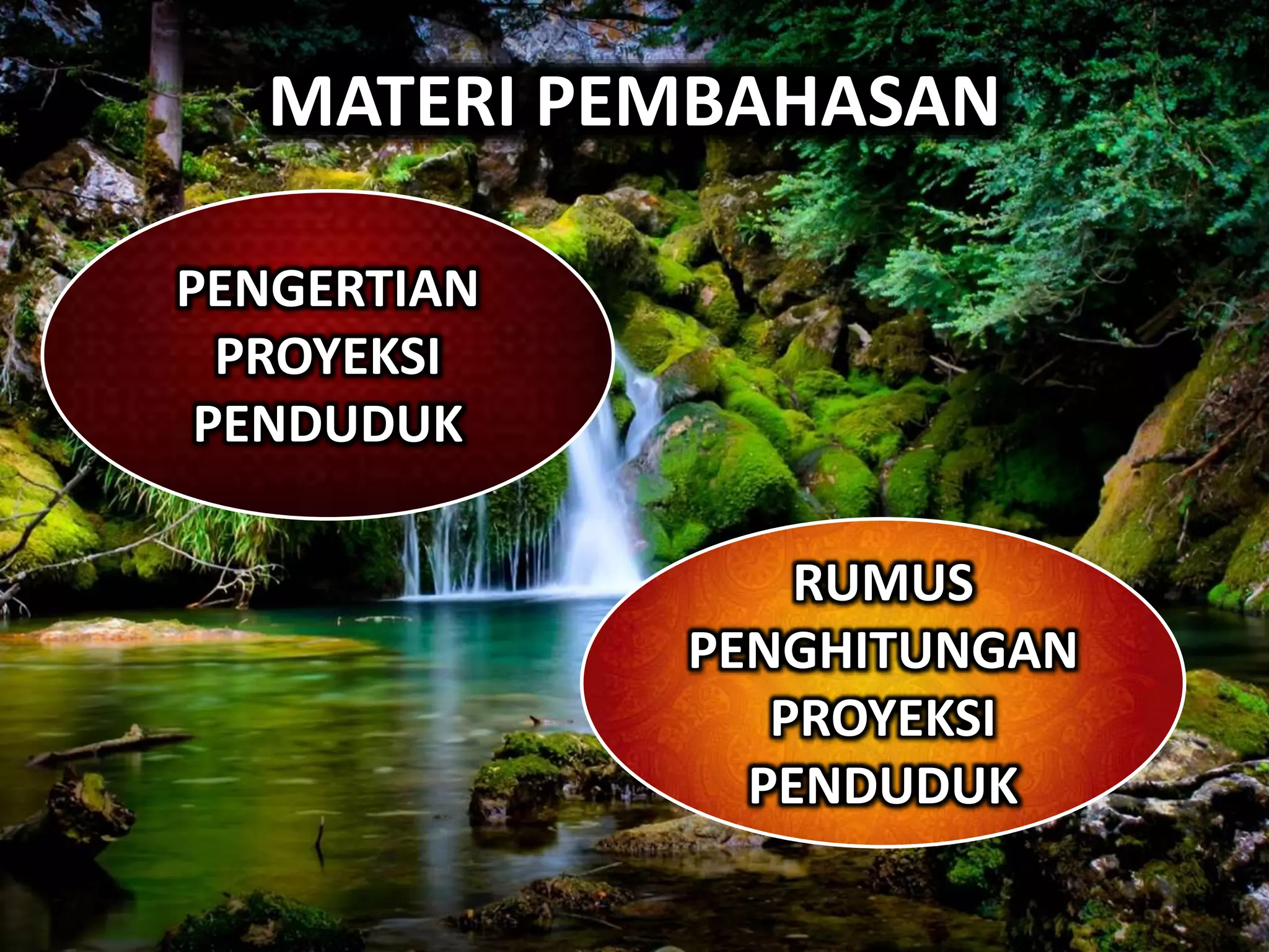 GEOGRAFI - Menghitung Proyeksi Penduduk | PPTX