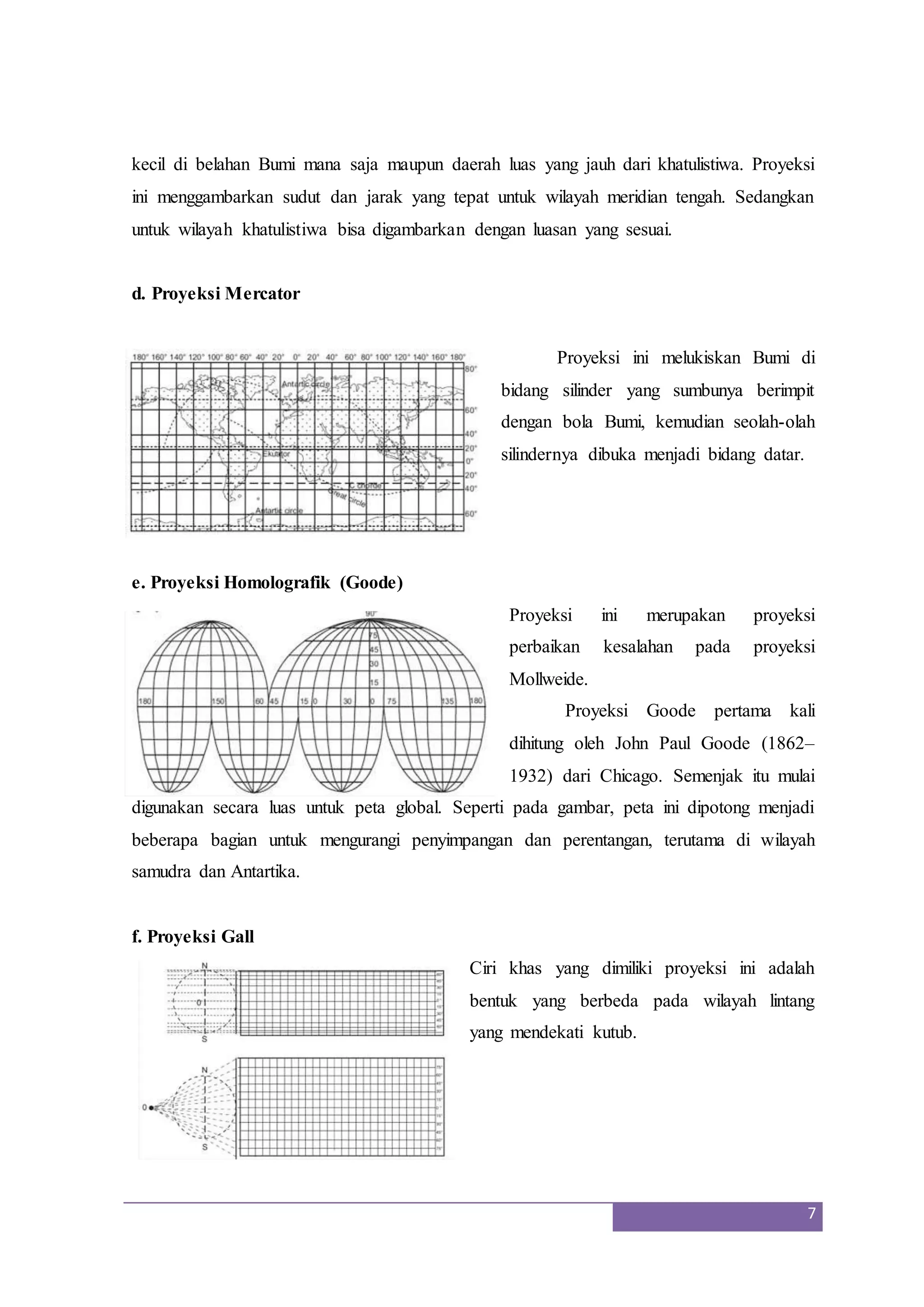 Proyeksi peta | DOCX