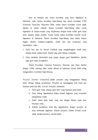 Proyeksi peta | DOCX