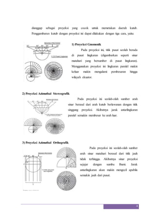 Proyeksi peta | DOCX