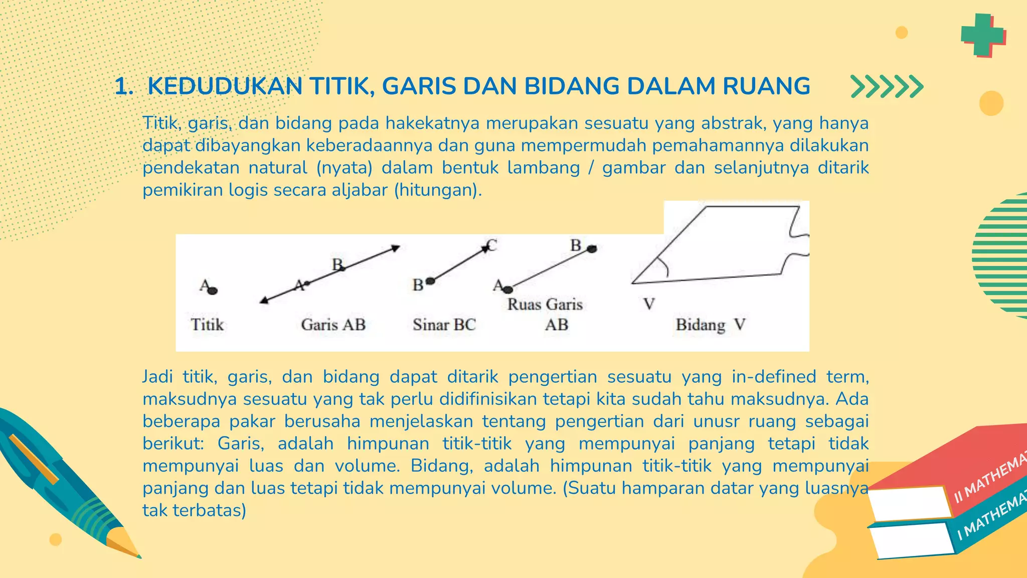 PROYEKSI TITIK, GARIS DAN BIDANG revisi.pptx