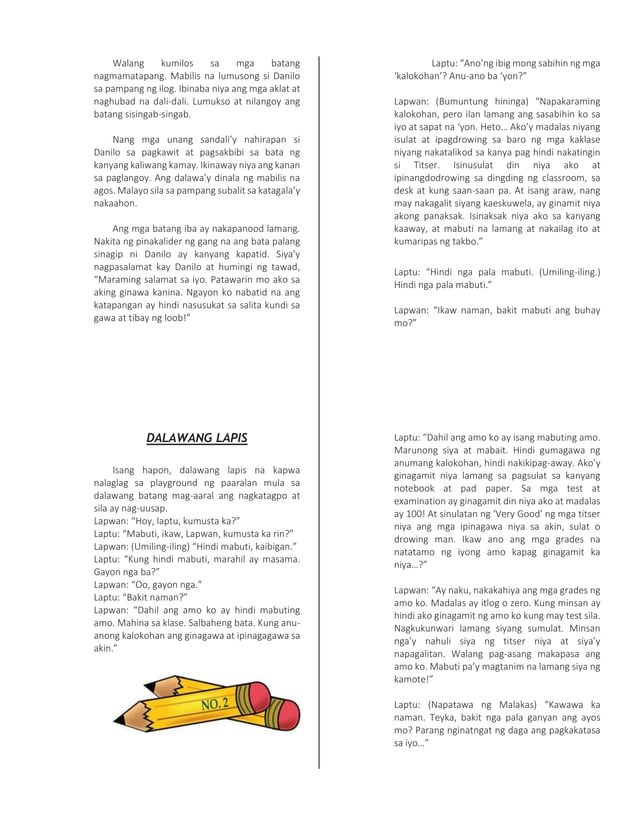 Alamat, Tula, Bugtong at Pabula | PDF
