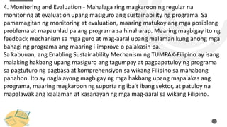 Proyekto TUMPAK - Filipino FINAL.ppt