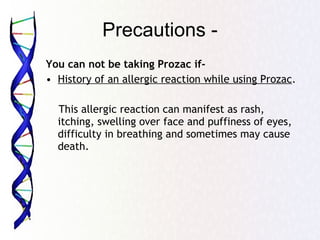 Prozac What You Should Know Before You Use | PPT