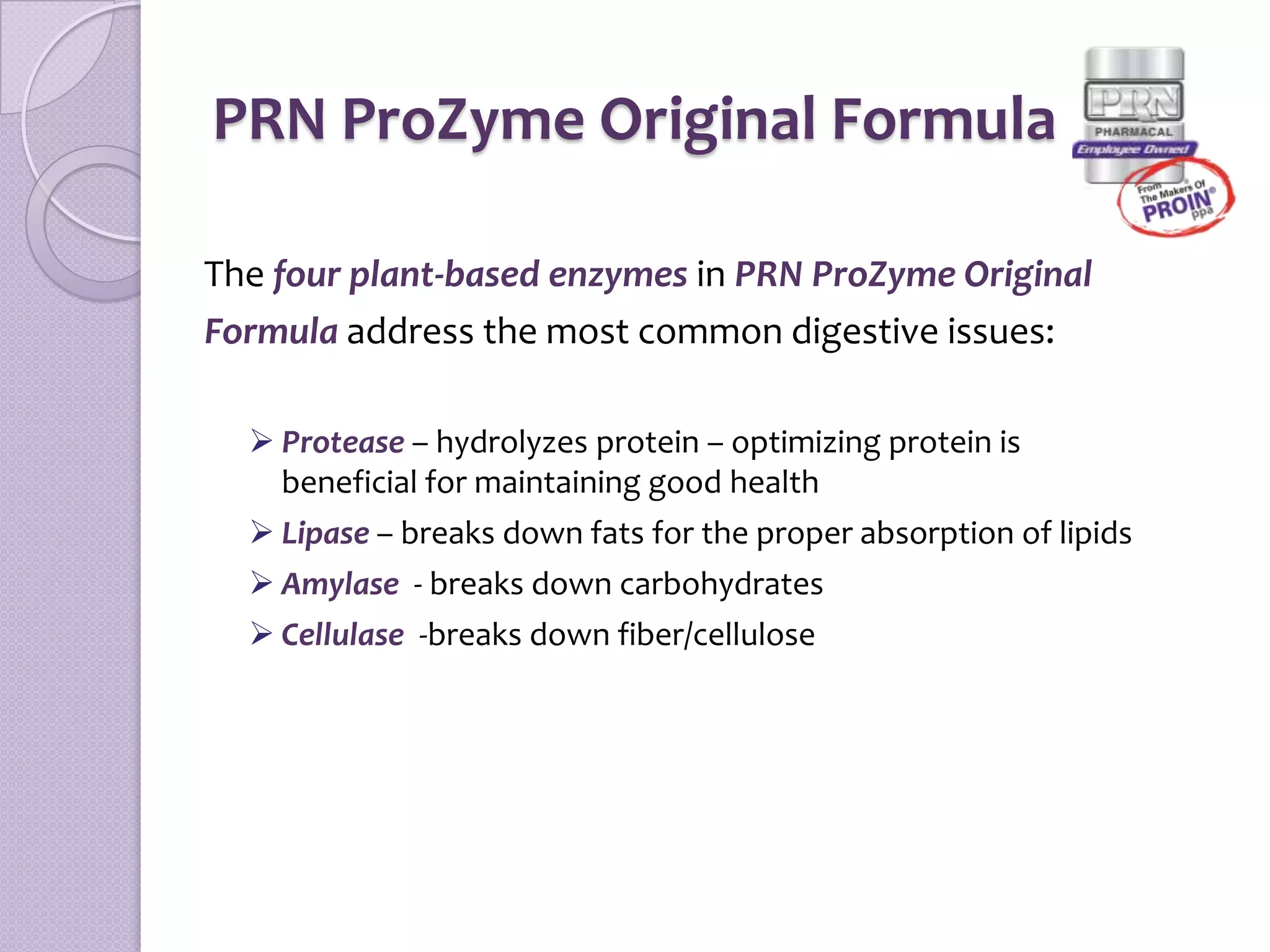 Pro zyme power point | PPTX