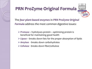 Pro zyme power point | PPTX