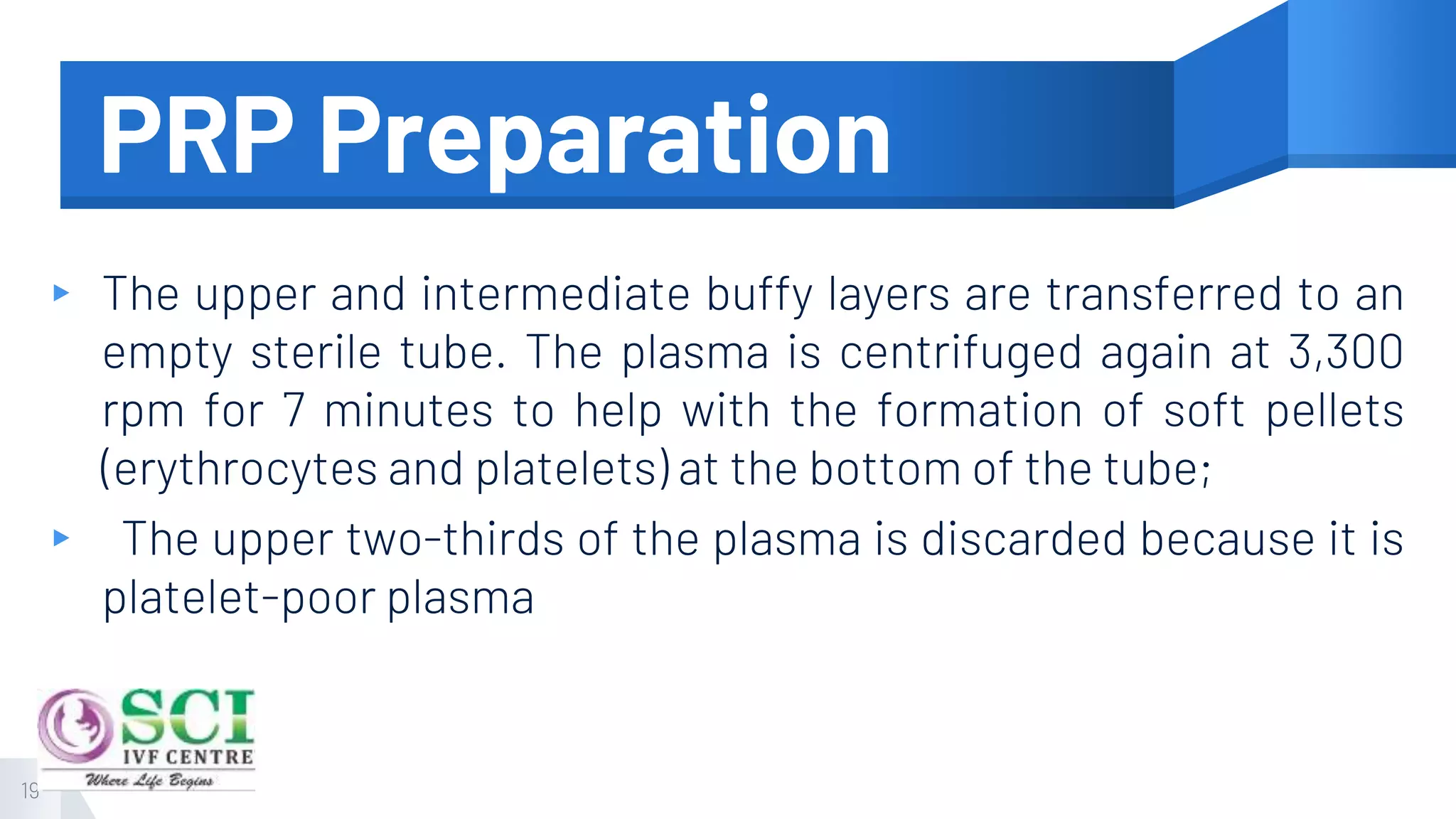 PRP Platelet Rich Plasma in Infertility IVF Recurrent Implantation ...