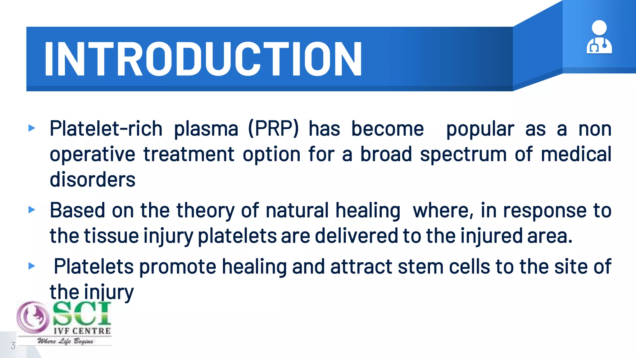 PRP Platelet Rich Plasma in Infertility IVF Recurrent Implantation ...