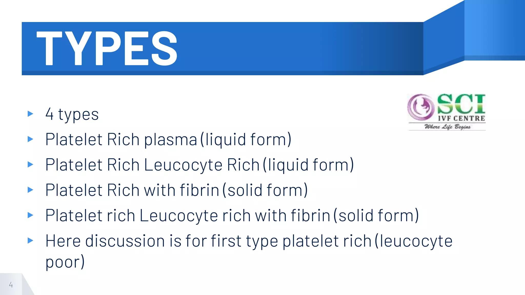 PRP Platelet Rich Plasma in Infertility IVF Recurrent Implantation ...