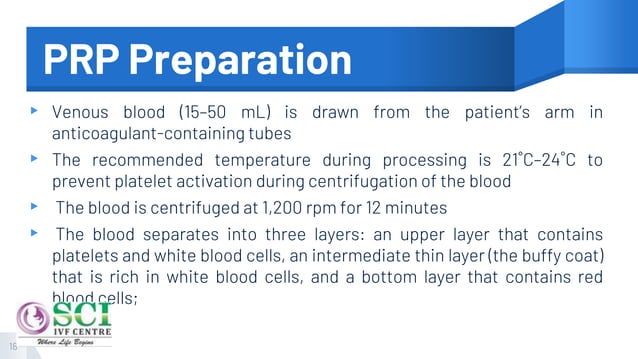 PRP Platelet Rich Plasma in Infertility IVF Recurrent Implantation ...