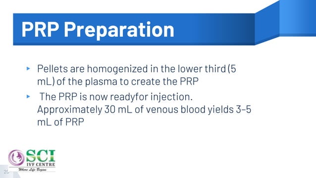 PRP Platelet Rich Plasma in Infertility IVF Recurrent Implantation ...