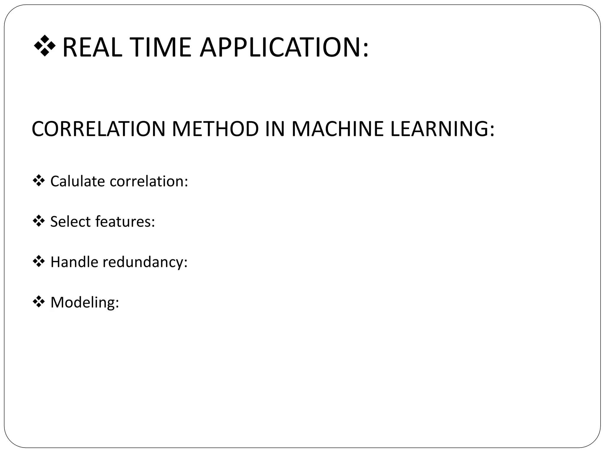 application of correlation and recurssion | PDF