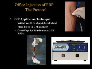 Plasma Rich Platelets use in Medicine | PPT | Death, Injury, or ...