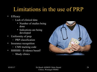 Plasma Rich Platelets use in Medicine | PPT | Death, Injury, or ...