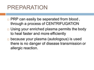 Prp hair-loss-treatment | PPT