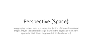 Element of Art - Space | PPTX