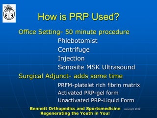 PRP Biologics 2 | PPT