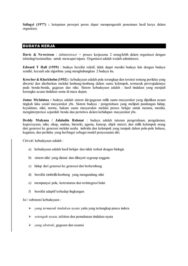 perilaku organisasi | PDF