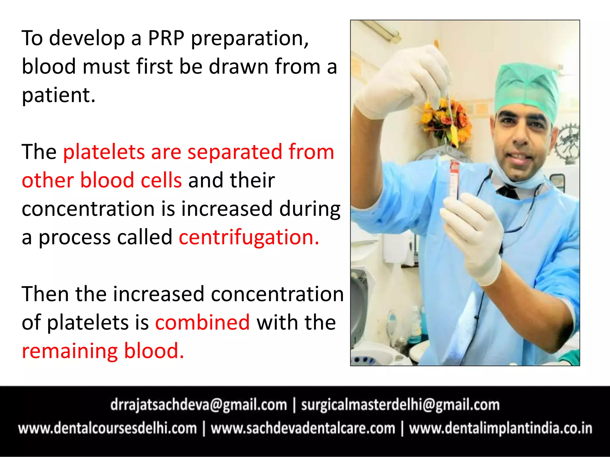 Prp for hair regrowth | PPTX