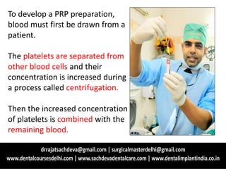 Prp for hair regrowth | PPTX