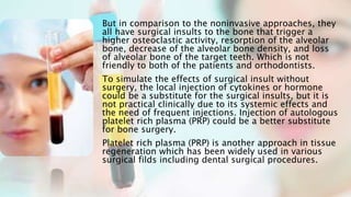 PRP in Orthodontics | PPTX
