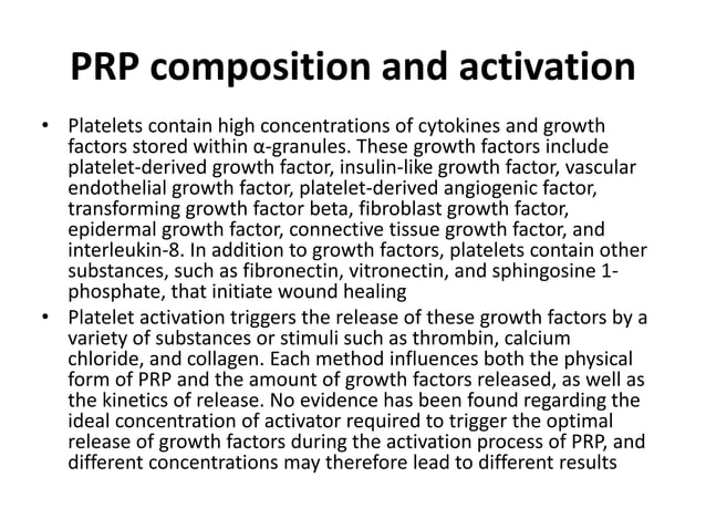 platelet rich plasma intimate female ttt | PPT