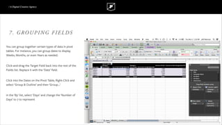 Excel Crash Course: Pivot Tables | PDF | Computing | Technology & Computing