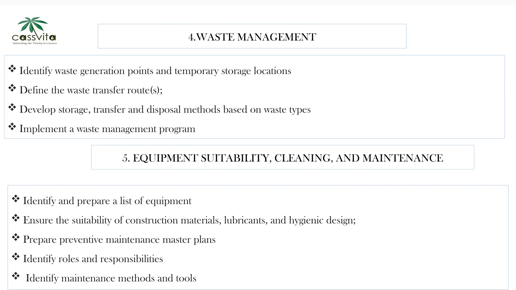 PRP List .pptx pour projet lancement HACCP | PPTX