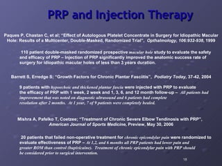 Prp Matrix Grafts | PPT