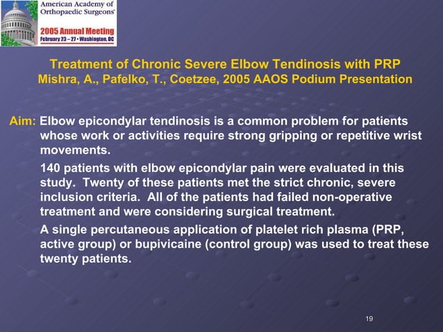 Prp Matrix Grafts | PPT