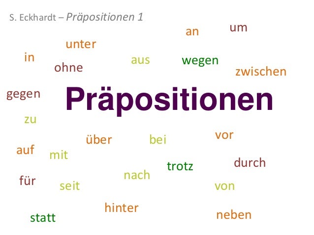 Präpositionen
