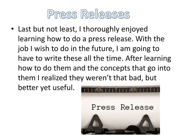 PR powerpoint | PPTX