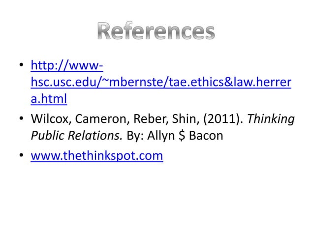 PR powerpoint | PPTX