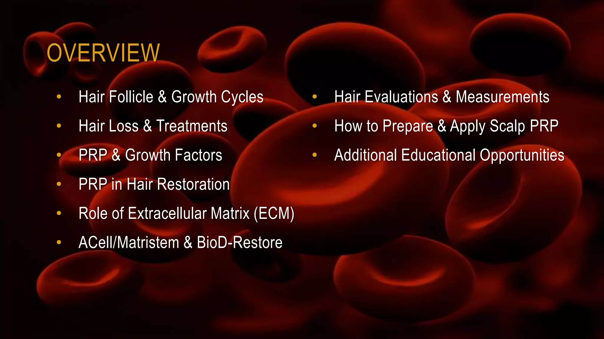 PRP Platelet Rich Plasma for Hair Regrowth by Dr. Alan Bauman | PPTX