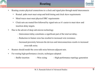Placement and routing in full custom physical design | PPT