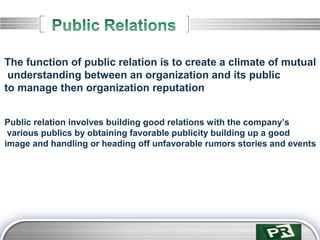 Public relations introduction | PPT
