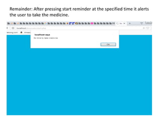 Prescription Reminder | PPTX