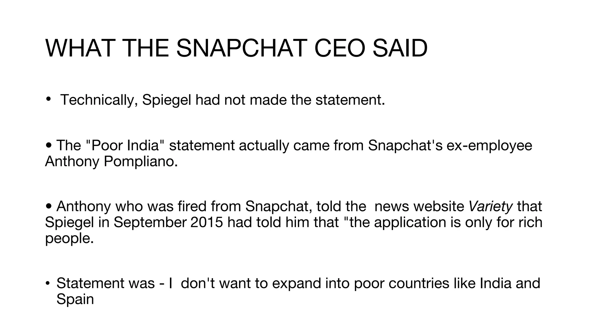 PR DAMAGE CONTROL- Snapchat's Poor India Controversy | PPTX