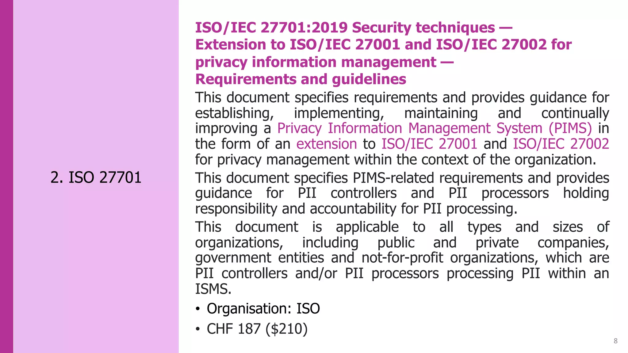 12 Best Privacy Frameworks | PDF