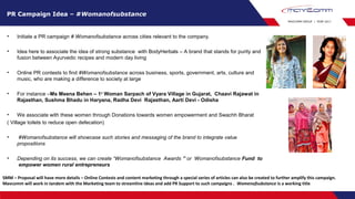 Pr proposal Body herbals ( PR & Social media ) | PPT