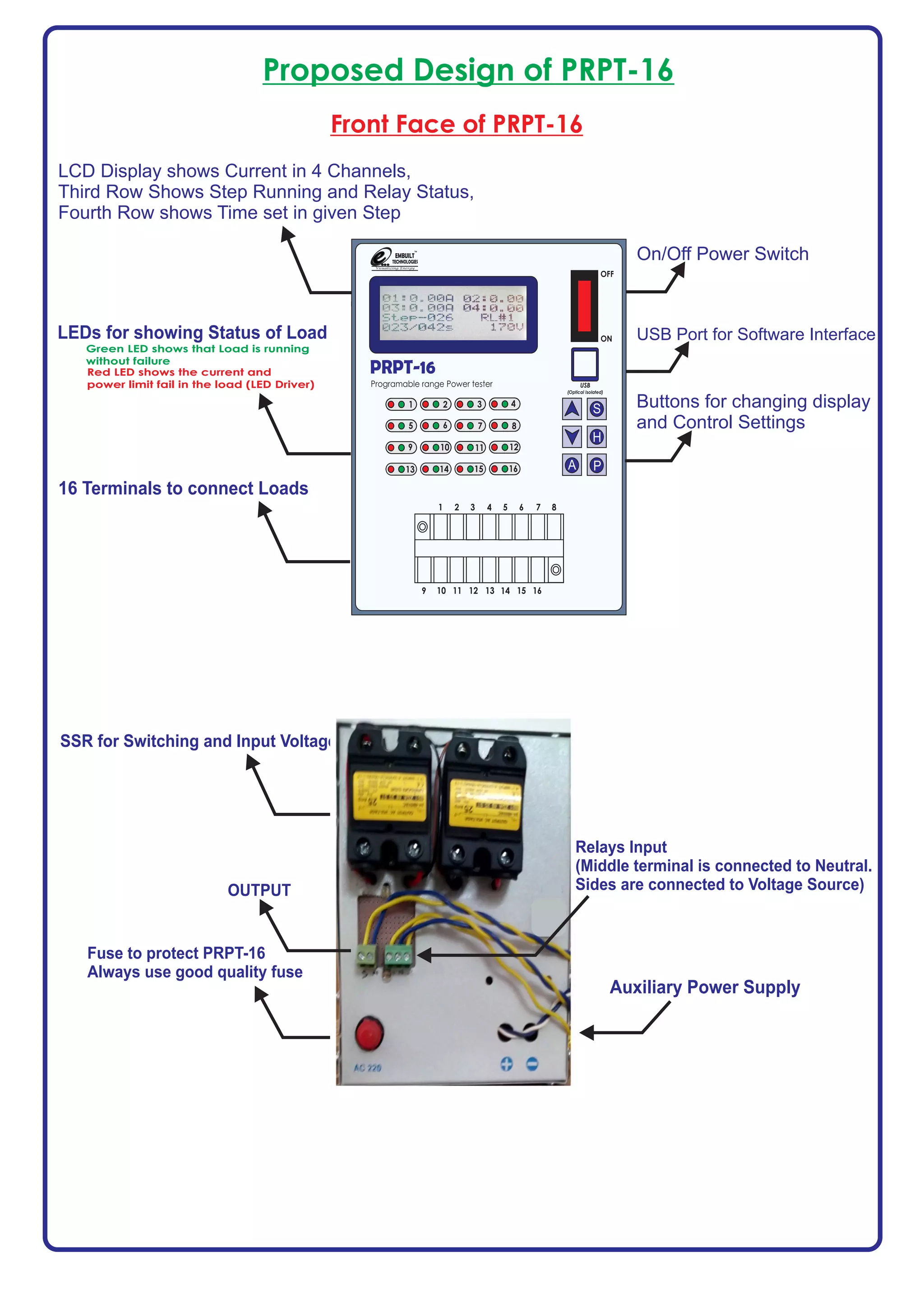 Burn In Tester or Load Monitor for LED Drivers and Single Phase Devices ...
