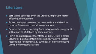 Journal Club 'Autologous platelet-rich plasma (PRP) covering ...
