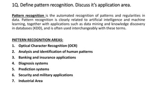Islamic University Pattern Recognition & Neural Network 2019 | PPTX