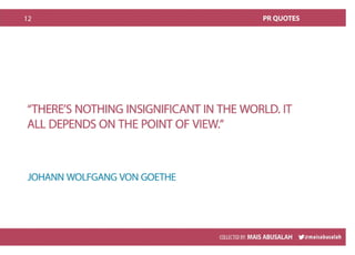 PR & Communications Quotes | PDF