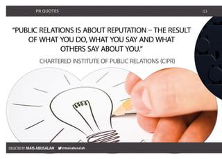PR & Communications Quotes | PDF